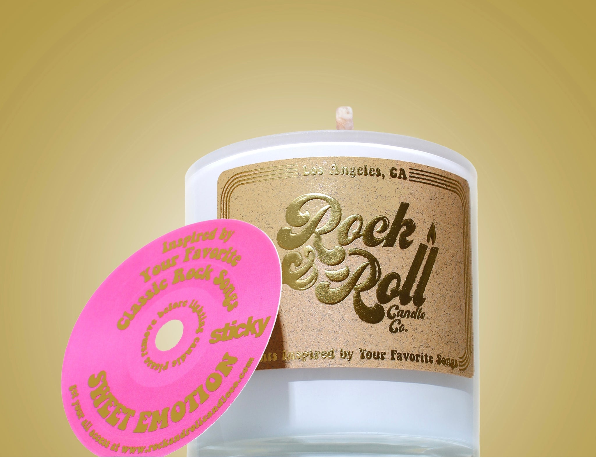 R&RCCo x Sticky: Sweet Emotion – Rock & Roll Candle Co.